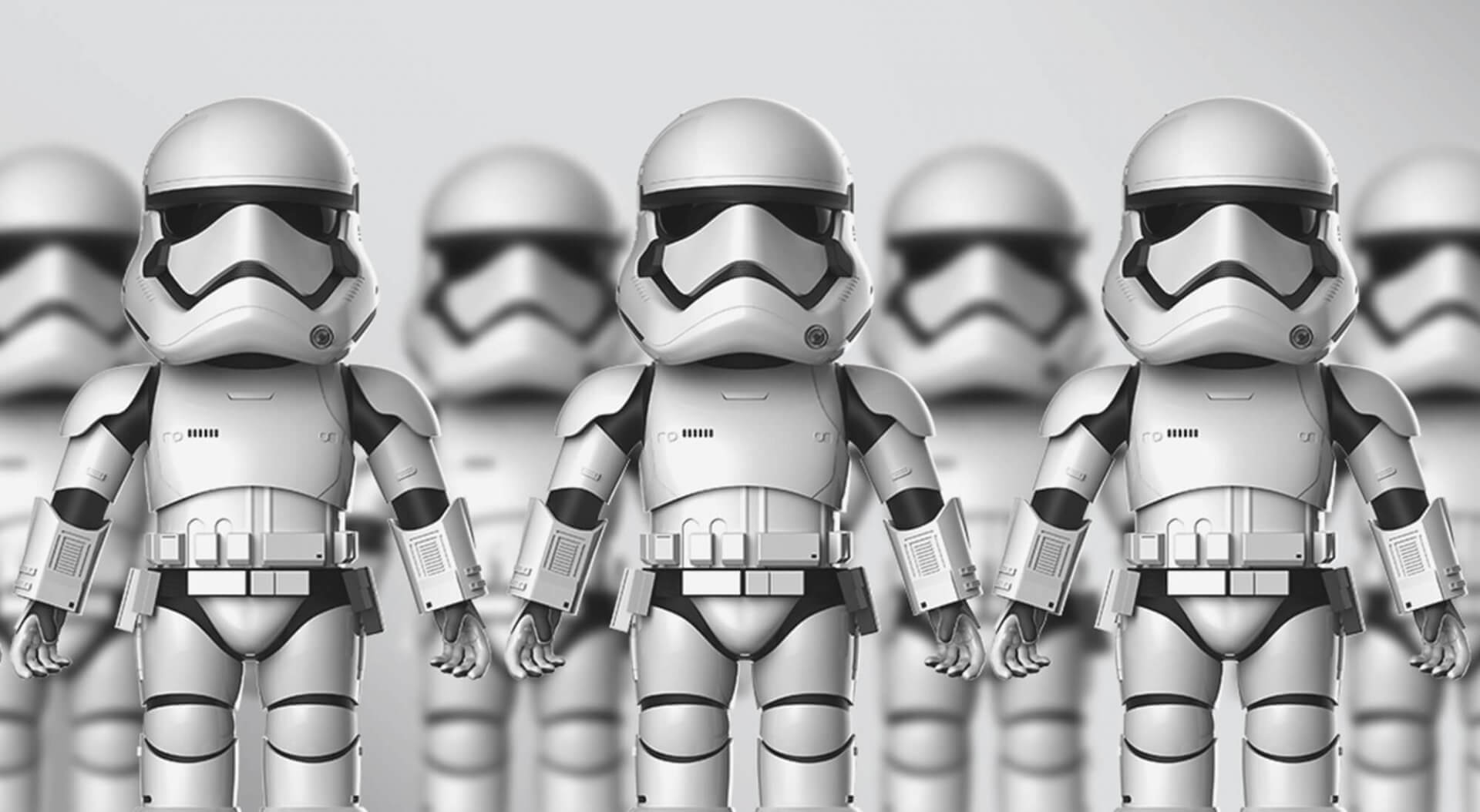 STAR WARS FIRST ORDER STORMTROOPER ROBOT - CORE Advertising and Design ...